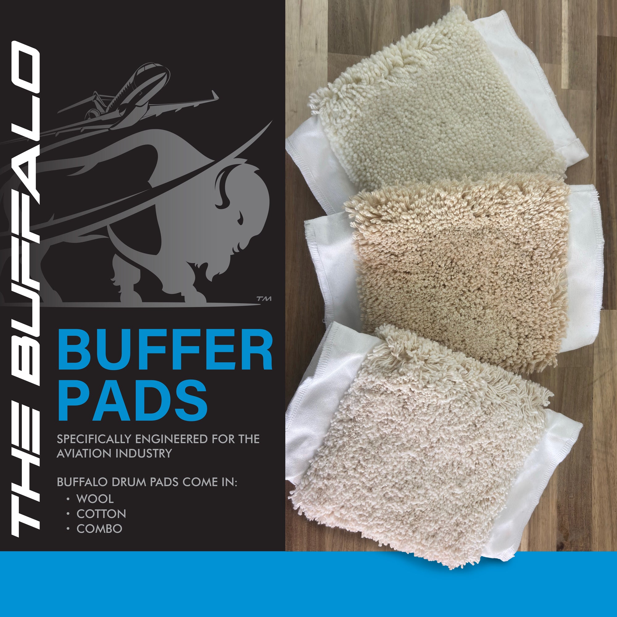 The Buffalo Buffer Drum Pads – The Buffalo Products